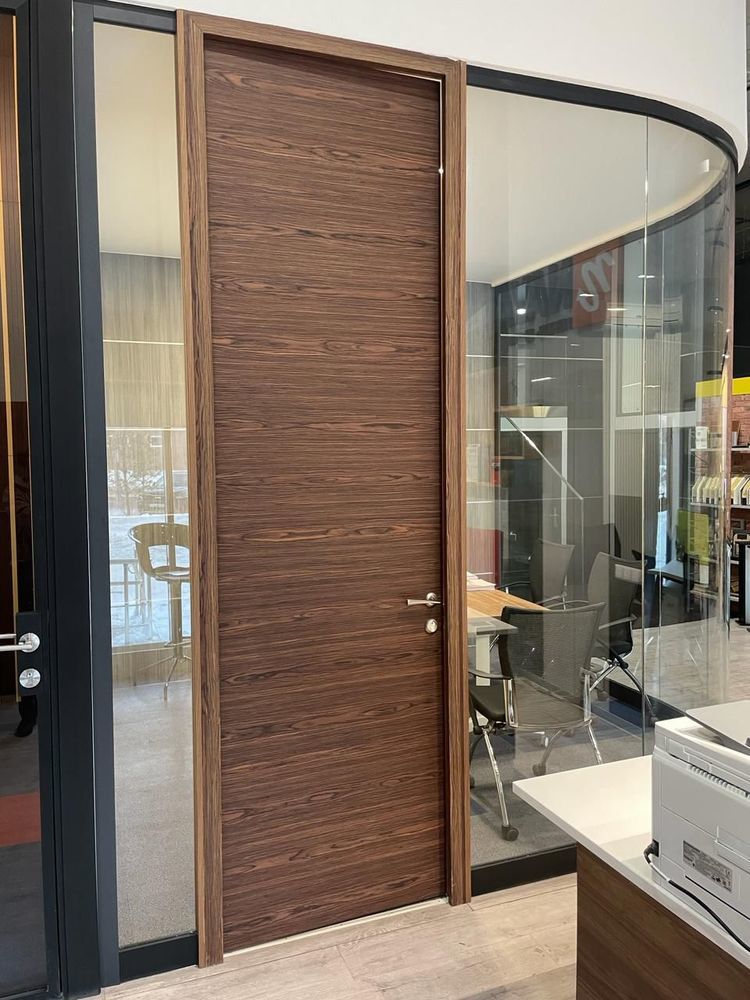 Шпонированные двери производства Nayada | Компания Наяда-Астана